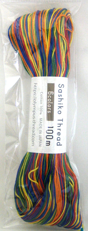 刺し子糸 Sashiko Thread 100m 6colors オリムパス 【KN】 大 刺し子糸 Sashiko Thread 100m 6colors オリムパス 【KN】 大